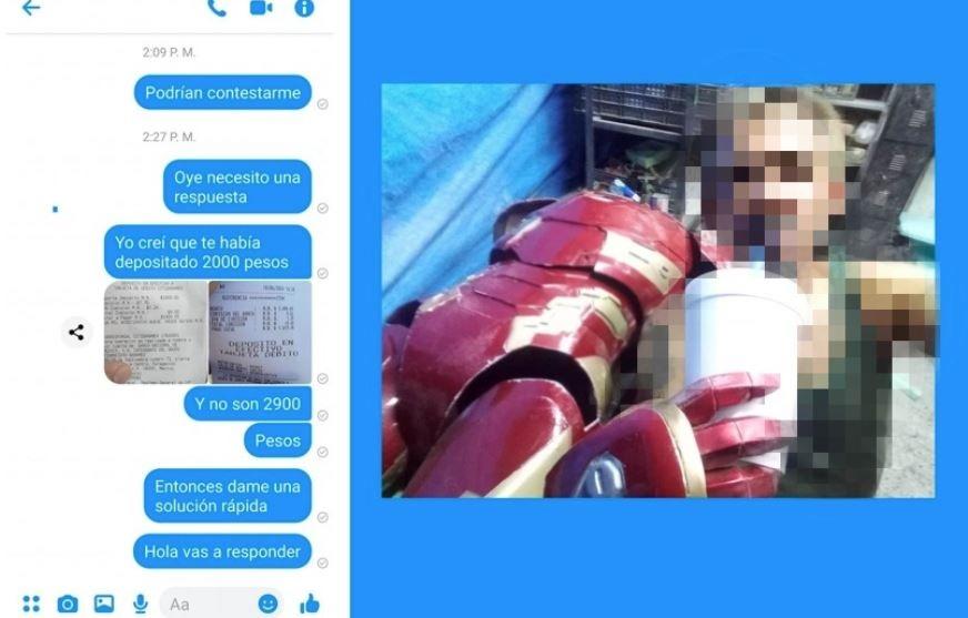 Cosplayer es estafado por creador de botargas en San Nicolás; reclama $2,900