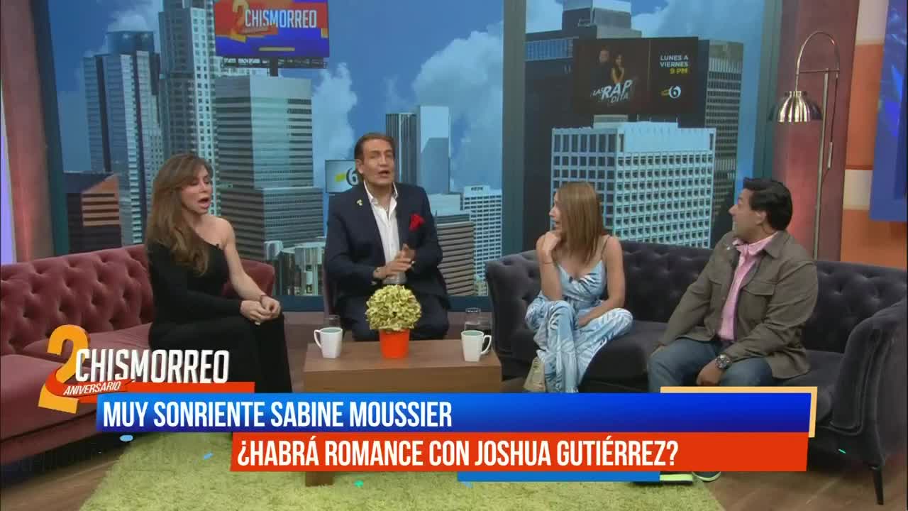 Sabine Moussier ¿Estrena romance con Joshua Gutiérrez?