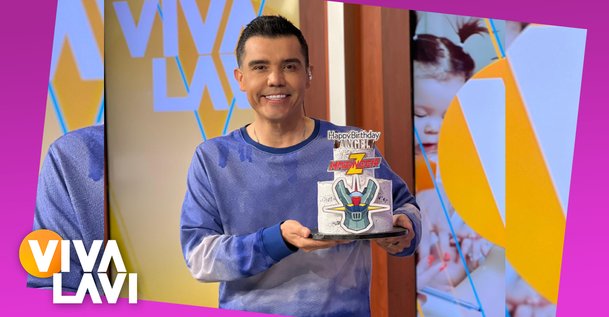 Así festejan el cumpleaños de Ángel Castro en el programa