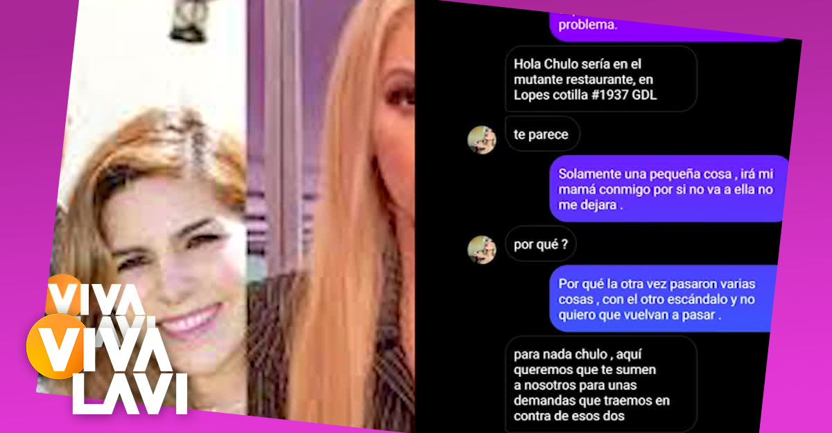 Filtran supuesta conversación de Kika Luna y Rafael Mota contra Karla Panini