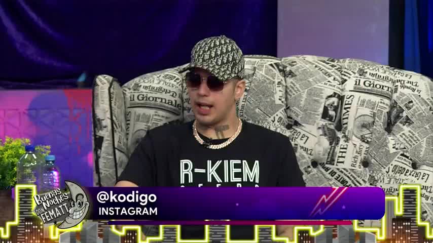 'Kodigo': Por los nervios es como conoce su talento en el 'Rap'
