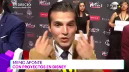 Memo Aponte en proyectos con Disney