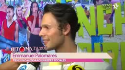 Emmanuel Palomares aprovecha esta época para agradecer y divertirse