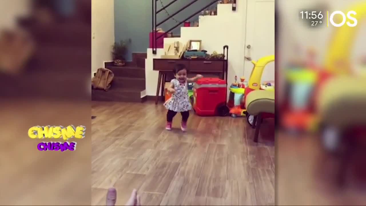 Irving Tomato y Viry presumen los primeros 'pasitos' de su hija