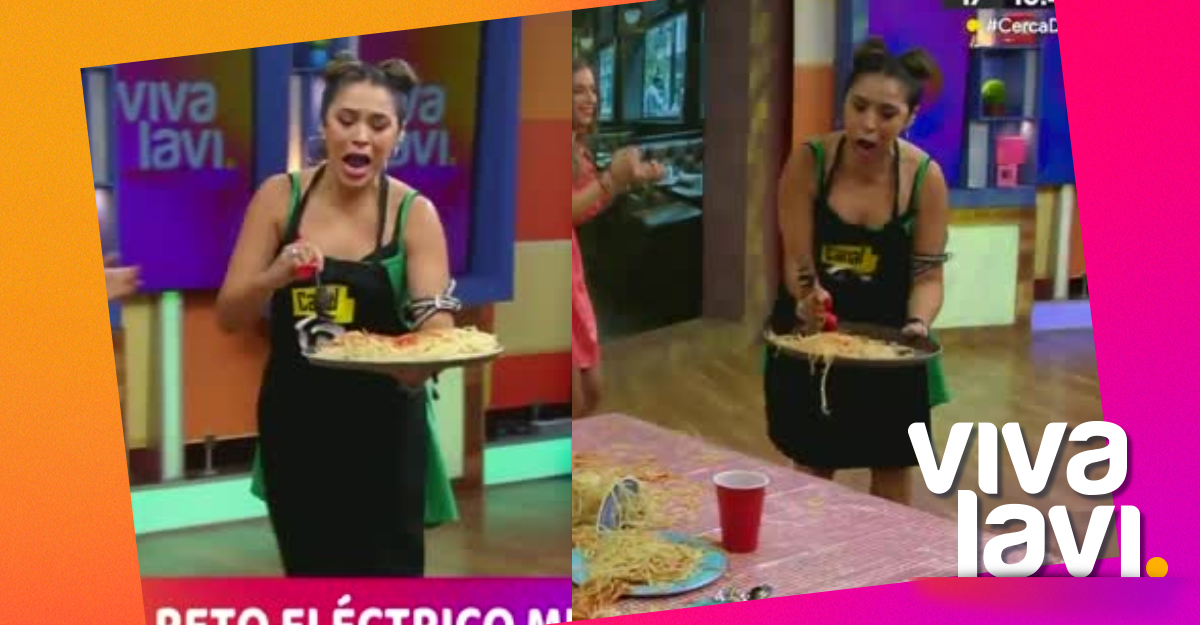 Yeka Rosales recibe fuertes toques durante reto