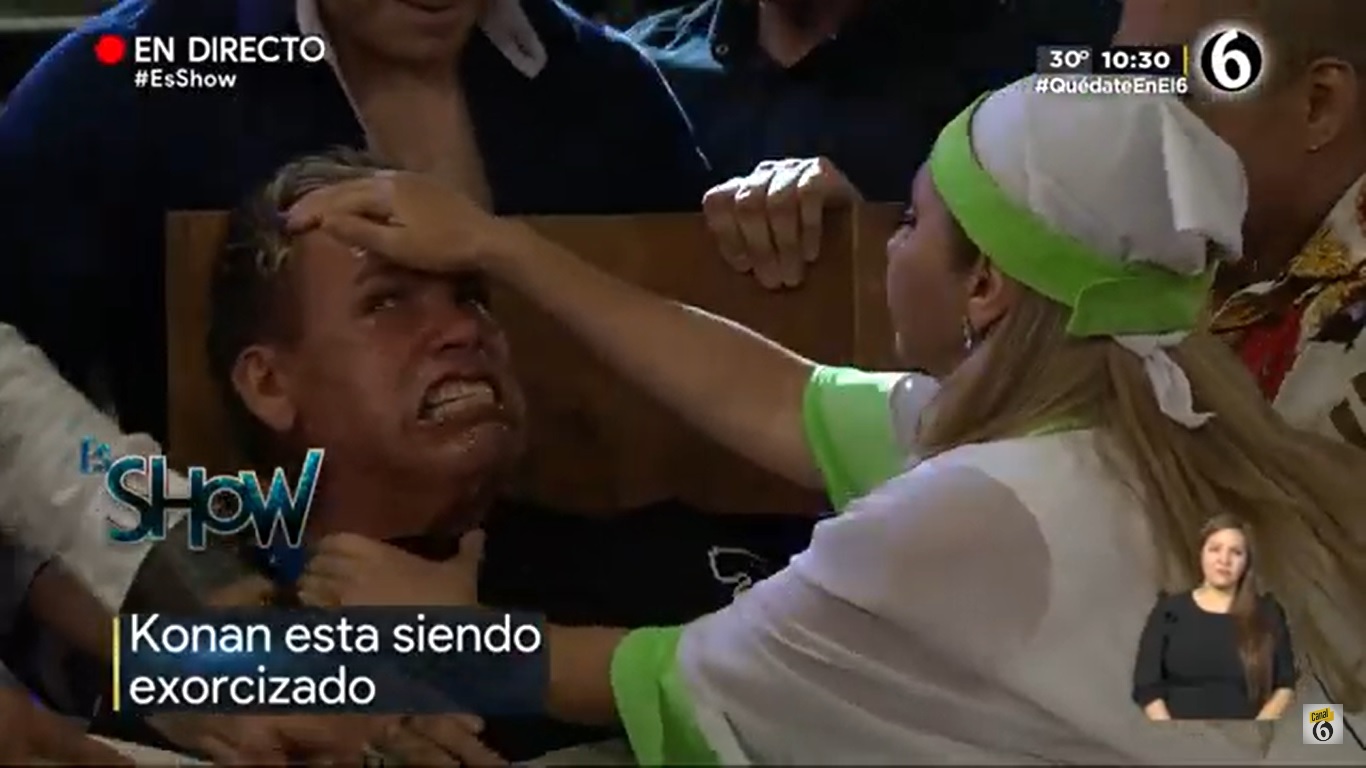 Así fue el exorcismo de 'Konan Big'
