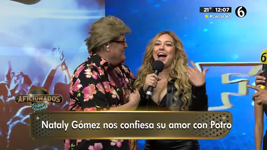 Nataly confirma su relación con 'El Potro'