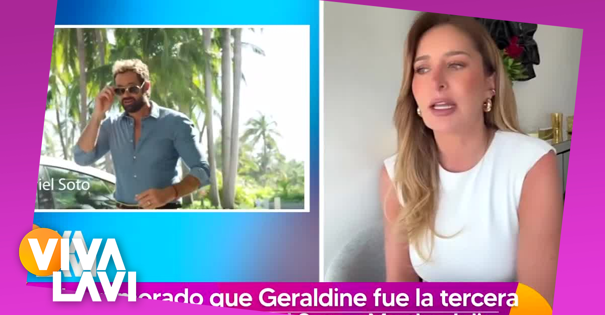 Geraldine Bazán reacciona a rumores de Gabriel Soto y Martha Julia